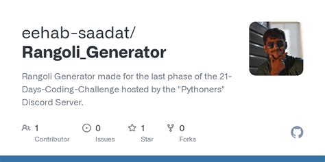 Github Eehab Saadatrangoligenerator Rangoli Generator Made For The Last Phase Of The 21
