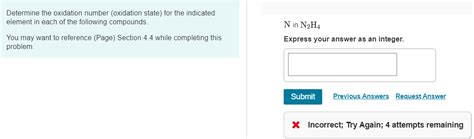 Solved Determine The Oxidation Number Oxidation State For