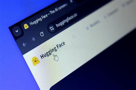 Hugging Face AI Company Editorial Photo Illustration Of Data