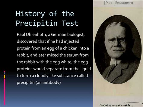 Ppt Precipitin Test Powerpoint Presentation Free Download Id 2146358