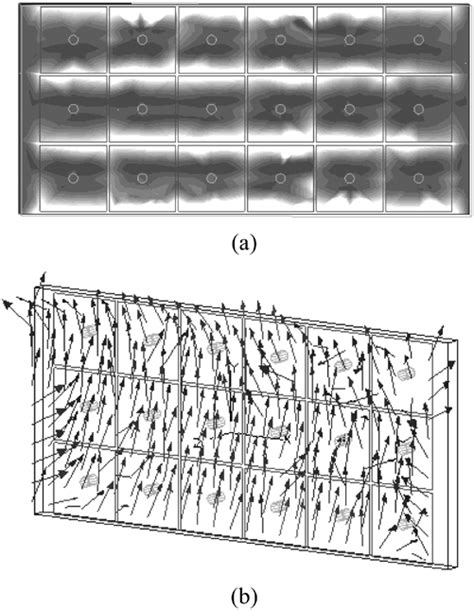 Simulated E Field Distribution At The Interface Between The Waveguide Download Scientific