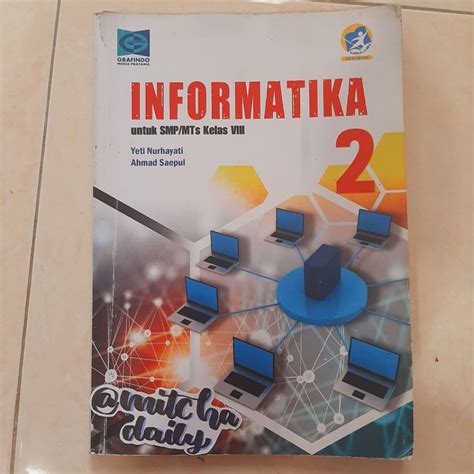 Jual Buku Tik Informatika Smp Kelas 8 Viii Grafindo Bekas Shopee