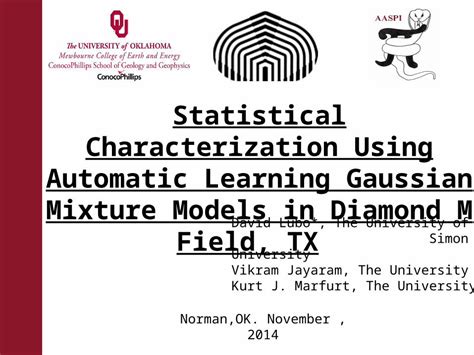 Pptx Statistical Characterization Using Automatic Learning Gaussian