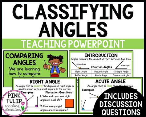 Comparing And Classifying Angles Teaching Powerpoint Etsy