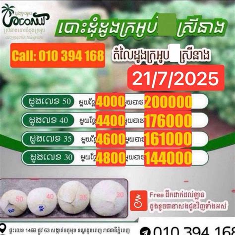 ដូងក្រអូប ស្រីនាង Phnom Penh