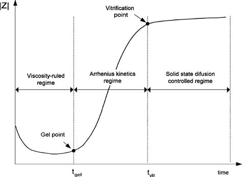 Curing Stages Observed By Deta Download Scientific Diagram
