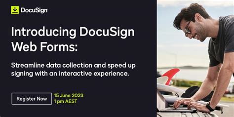 Lee Garner On Linkedin Introducing Docusign Web Forms 15 June 1 Pm Aest
