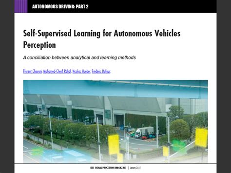 Ieee Signal Processing Magazine January 2021cover
