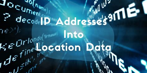 Convert Ip Addresses To Location Data Using This Api