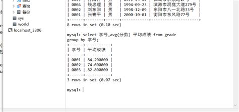 第 次作业 SQL语句的基本使用 分组查询连接查询 DingCL 博客园