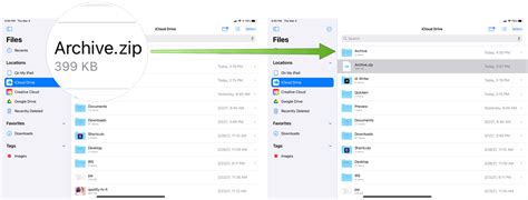How To Create And Extract Zip Files On Iphone Using The Files App