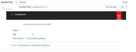 Using Adobe Send Track