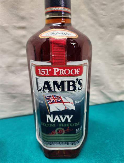 151 Proof Lambs Navy Rum