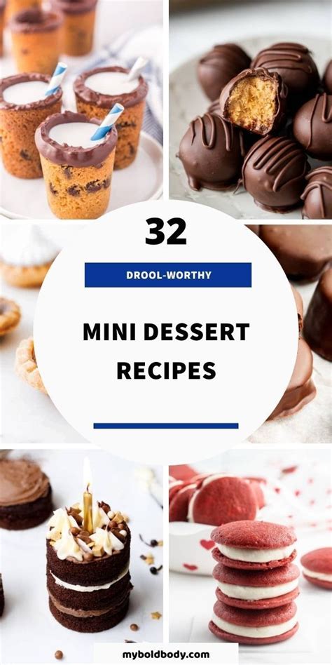 32 Easy Mini Dessert Recipes For Any Occasion