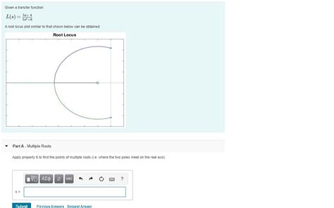 Solved Given A Transfer Function L S A Root Locus Chegg