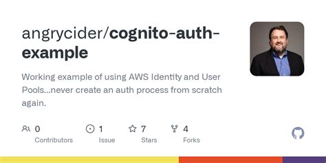 Github Angrycidercognito Auth Example Working Example Of Using Aws