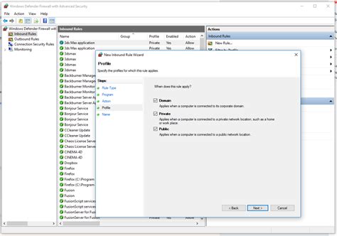 Creating Custom Inbound And Outbound Rules For The DR Server Application Chaos Help Center