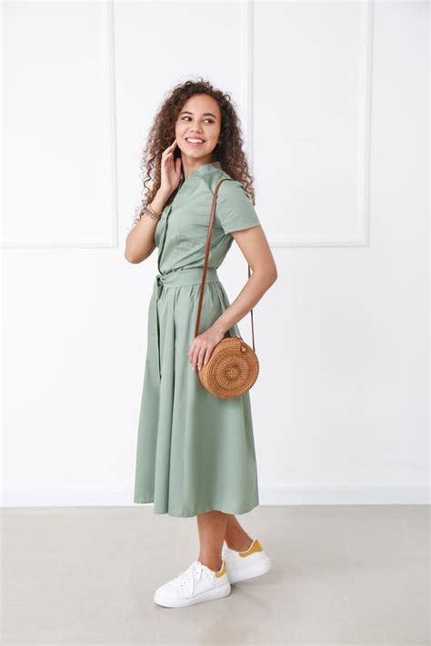 Довга коттонова сукня ☁️⭐ — ціна 795 грн у каталозі Довгі сукні Купити жіночі речі за доступною