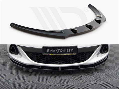 Front Splitter V Opel Astra J Opc Vxr Projex