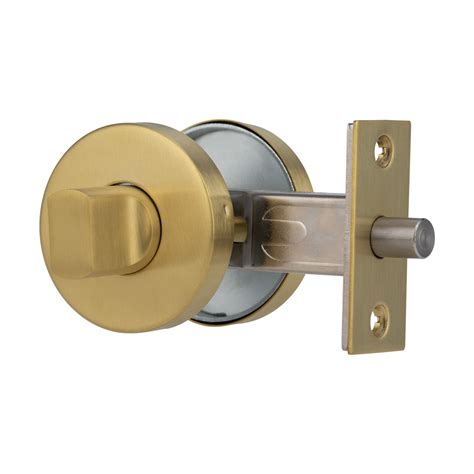 Dion Privacy Snib Lock Brushed Brass Abi Interiors