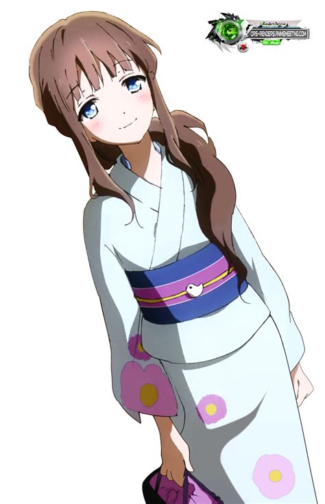 Accel Worldkurasaki Fuuko Hyper Kawaiii Yukata Matsuri Hd Render Ors