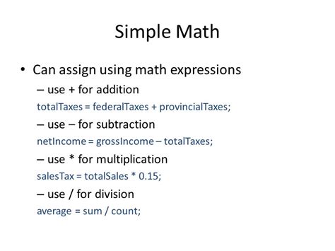 Basic Programming The Program Class The Main Method Variables Output