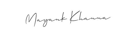 81 Mayank Khanna Name Signature Style Ideas Outstanding Esignature