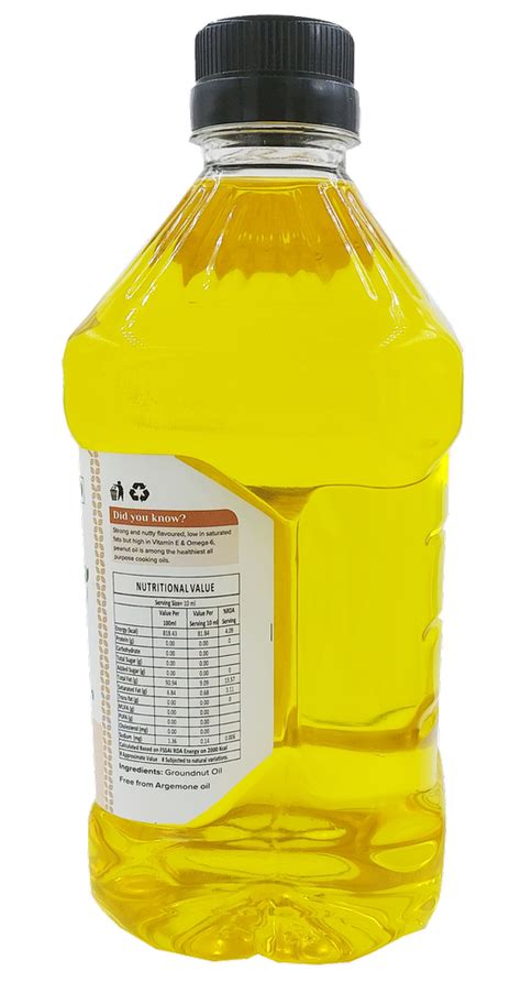 Farm Naturelle Organic Cold Pressed Groundnut Oil 1 Litre Moq 30lit