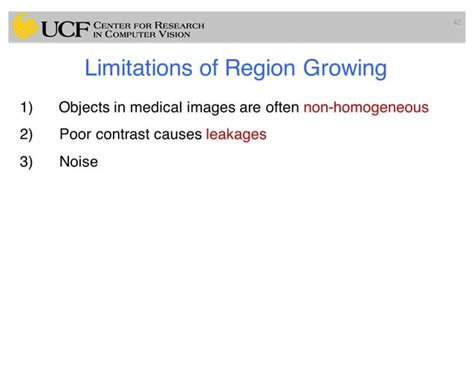 Lec8 Medical Image Segmentation Ii Region Growing Merging Ppt