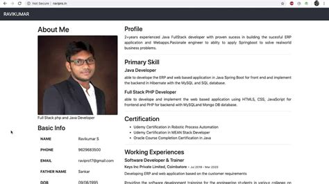 Do It Yourself Tutorials Own Web Profile Creation Part 2 Dieno