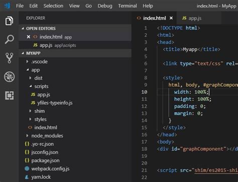 Setting Up Your Development Environment Getting Started Yfiles For Html Documentation