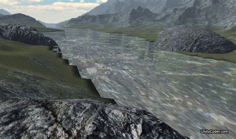 Fake Water Shader Unity Coding Unity3d