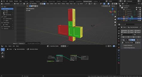 geometry nodes scaling objects in a collection to fit faces modeling blender artists community