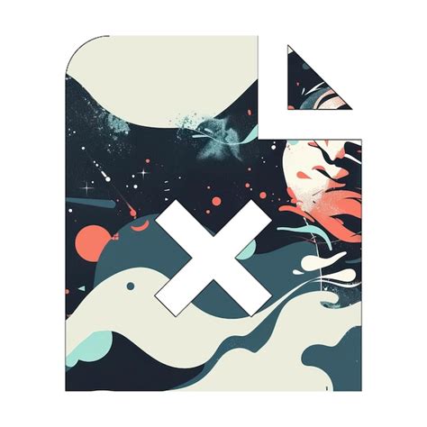 Premium Photo Image Icons Delete Document Complex Illustration Background