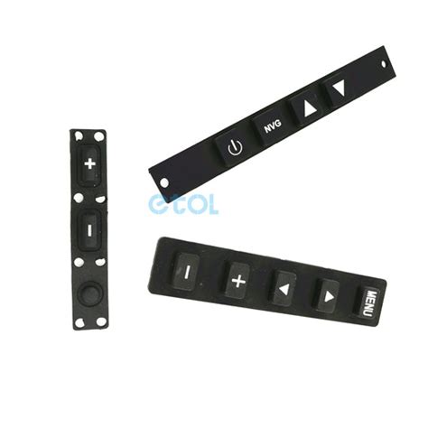 Silicone Keypad Button With Carbon Ink For Remote Control Etol