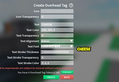 How Do I Put An Icon On My Overhead Tag Combat Warriors