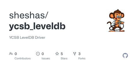 GitHub Sheshas Ycsb Leveldb YCSB LevelDB Driver