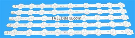 New Backlight Array Led Strip Bar Toshiba 40l1333db 40l3453db