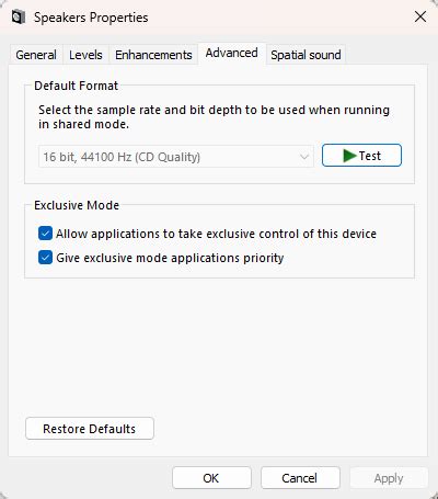 Fix Windows Volume Mixer Not Saving Settings
