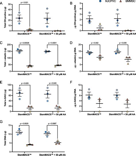 Quantification Of Total And Dna Normalized Hydroxyproline Oh Proline Download Scientific