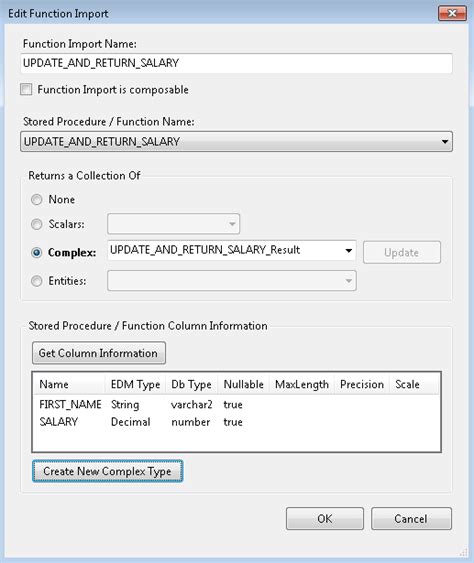 Entity Framework Linq And Model First For The Oracle Database