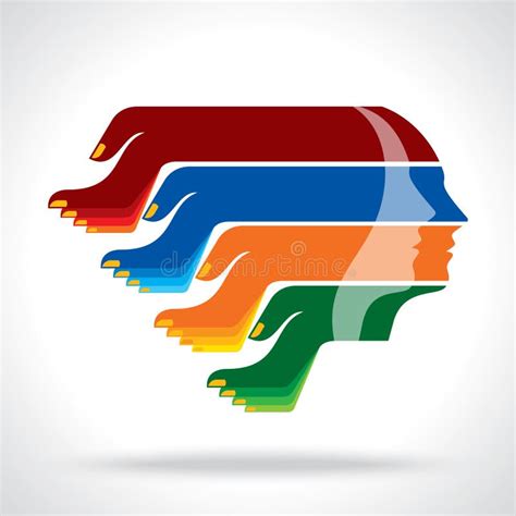 Unity Hands Stock Vector Illustration Of Contact Group