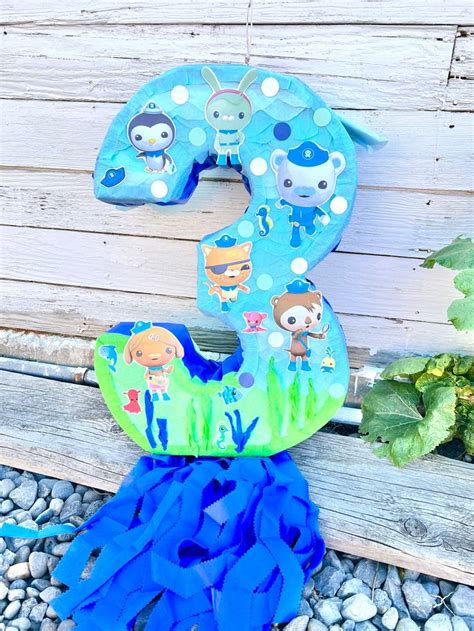 Number Three Piñata Octonauts Piñata Octonauts Pinata Pinata Piñatas