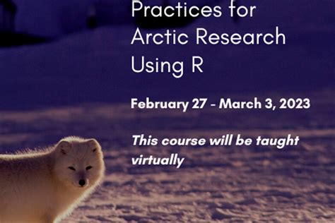 Uarctic University Of The Arctic Register For Online Course On Reproducible Practices For
