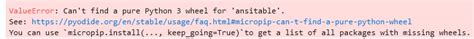 Pure Python3 Wheel Distribution For Jupyterlite Issue 3 Petercorke