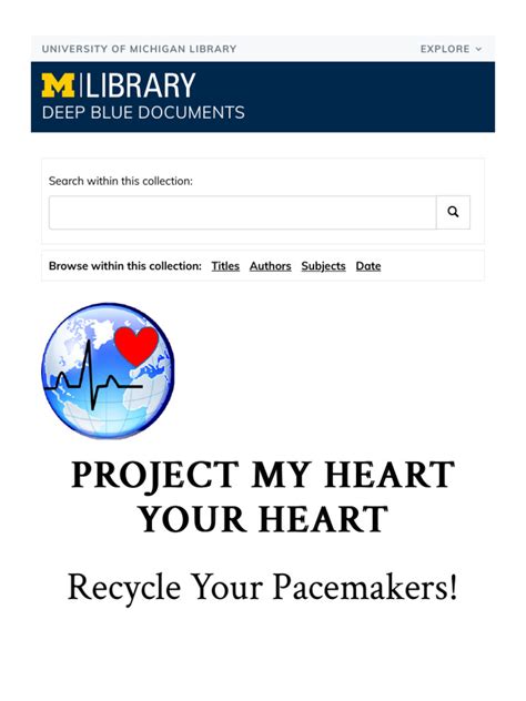 Pacemaker Project My Heart Your Heart Cardiovascular Center Pdf Artificial Cardiac