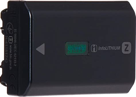 Sony NPFZ100.CE Z Series Rechargeable Battery Pack - Black: Amazon.co ...