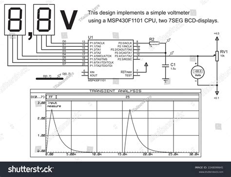 Seven Segment Indicators Over Royalty Free Licensable Stock Vectors Vector Art Shutterstock