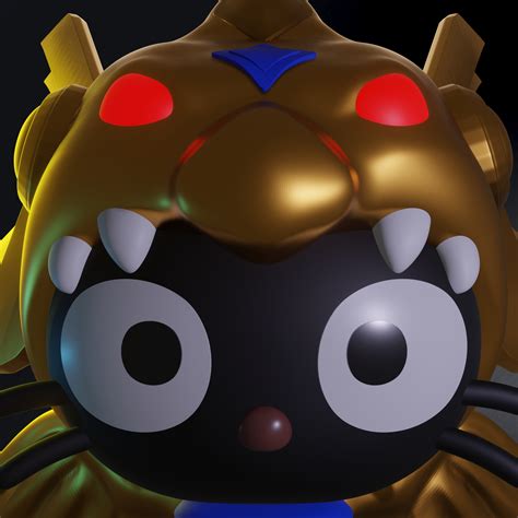 Stl File Chococat Winged Dragon Of Ra Yu Gi Oh X Hello Kitty Sanrio Collection 🐉 ・3d