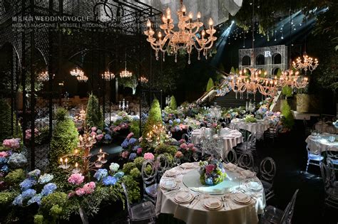 时尚与自然碰撞他们把森林搬进了室内宴会厅 真实婚礼 婚礼风尚